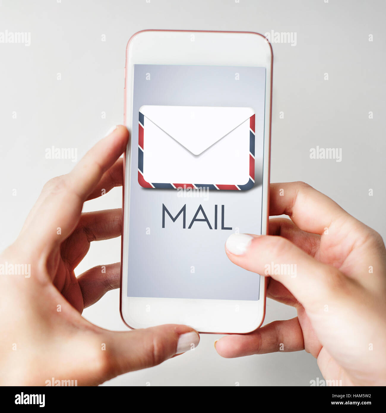 Mail Communication Letters Message Post Concept Stock Photo - Alamy