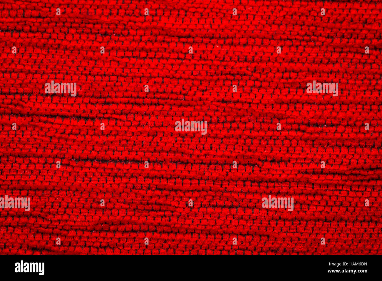 Rustic canvas fabric texture in red color Stock Photo - Alamy