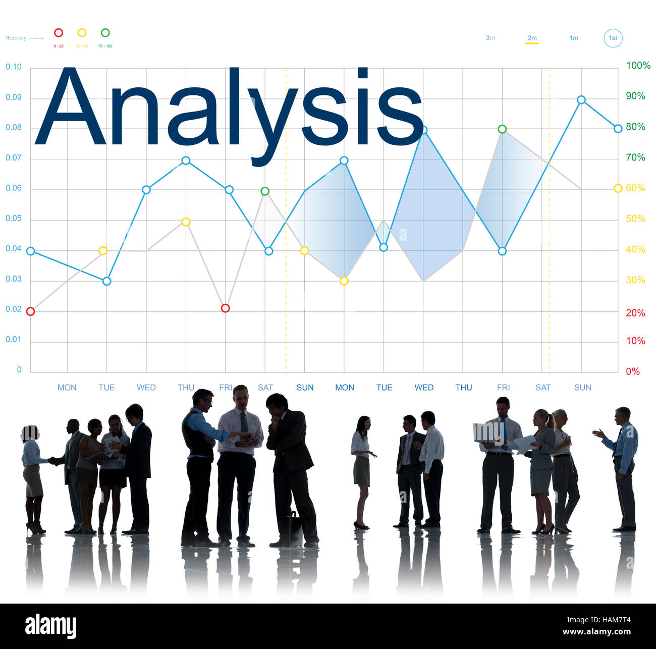 Report Analysis Progress Chart Concept Stock Photo - Alamy