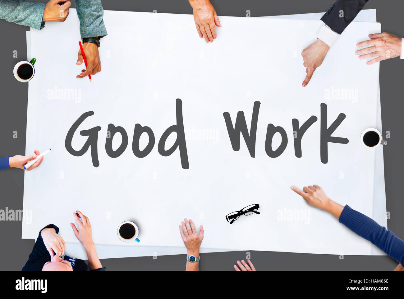 Good Work Best Excellent Success Expertise Concept Stock Photo - Alamy