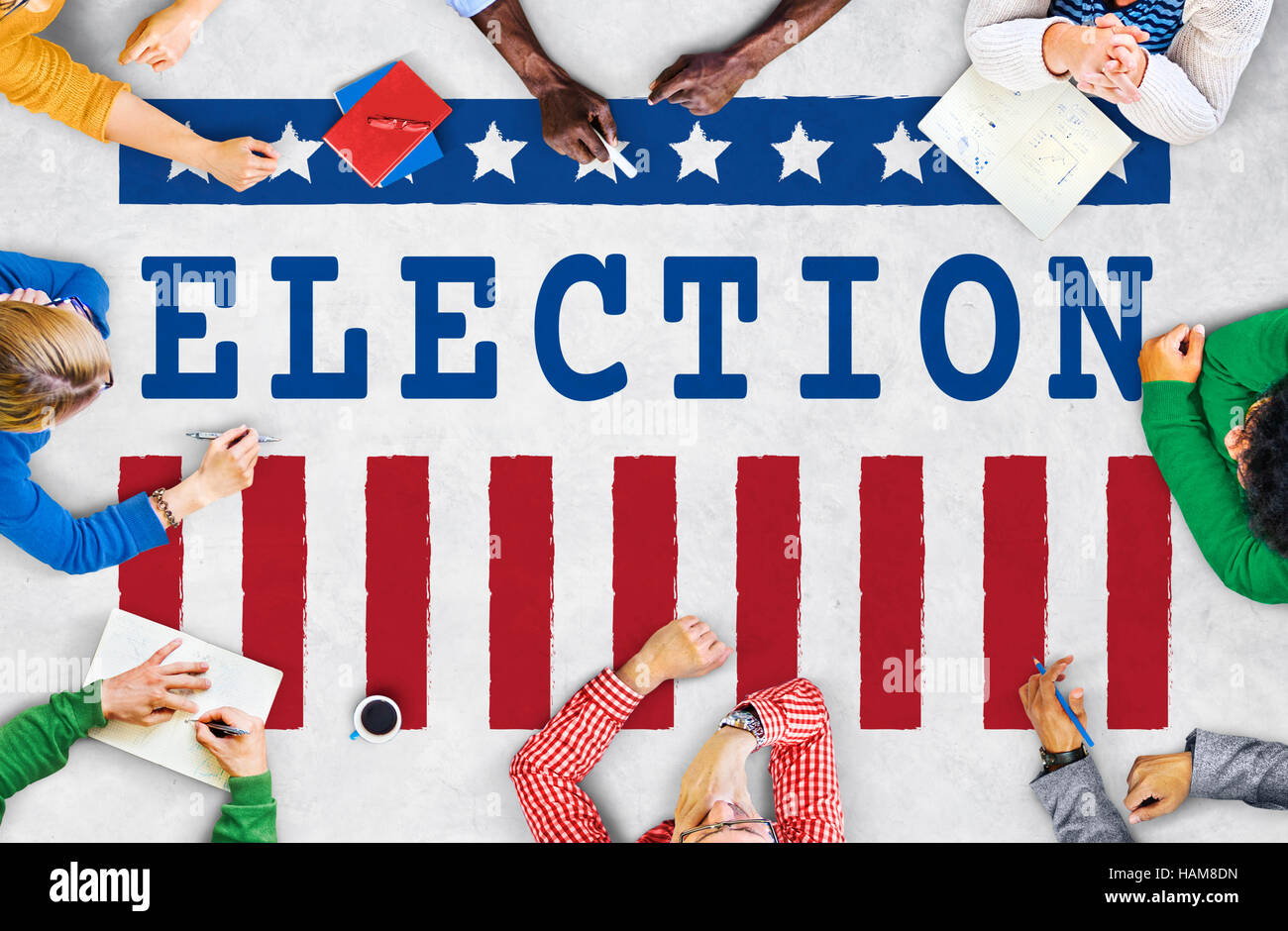 Election Vote Democracy Referendum Graphics Concept Stock Photo - Alamy