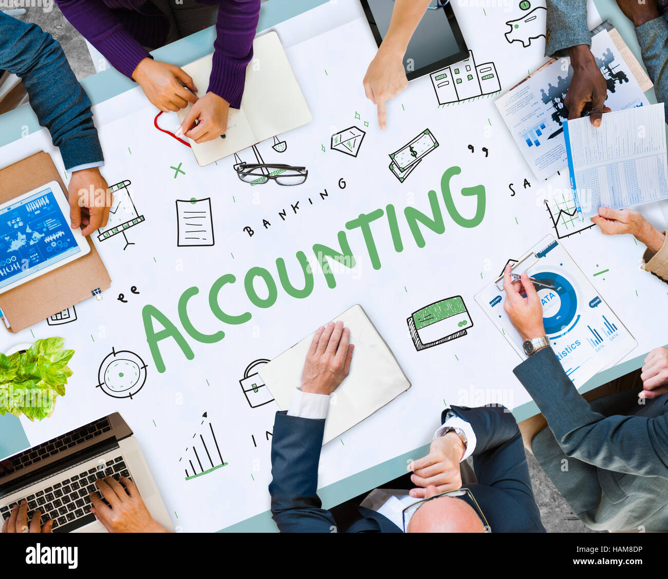 Money Accounting Financial Management Auditing Concept Stock Photo - Alamy