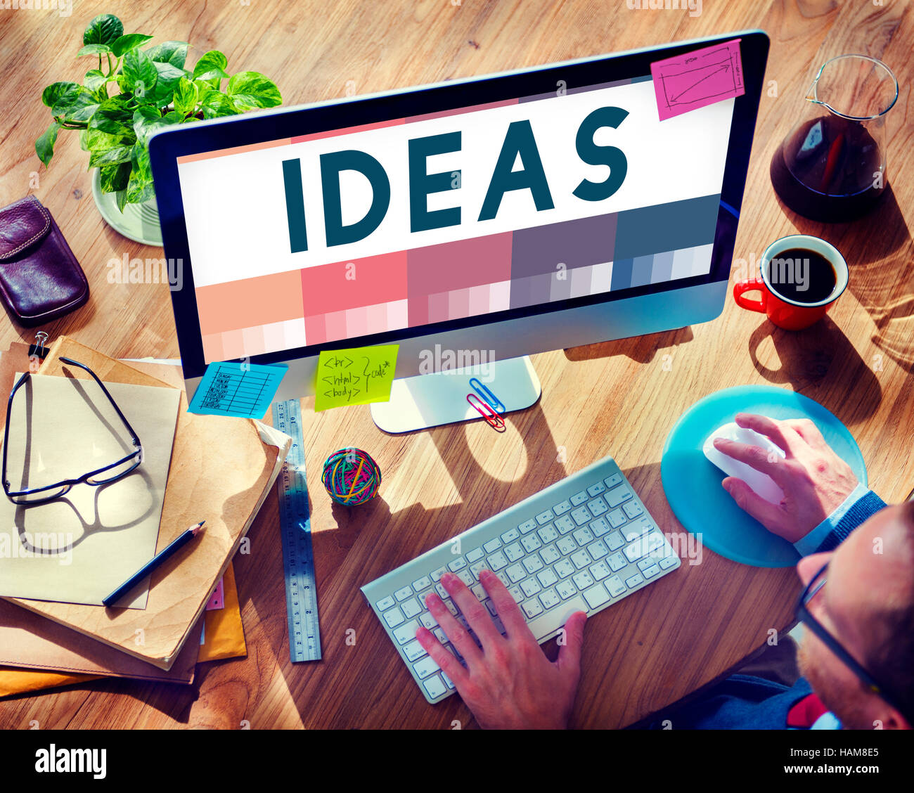 Create Creativity Ideas Design Concept Stock Photo - Alamy