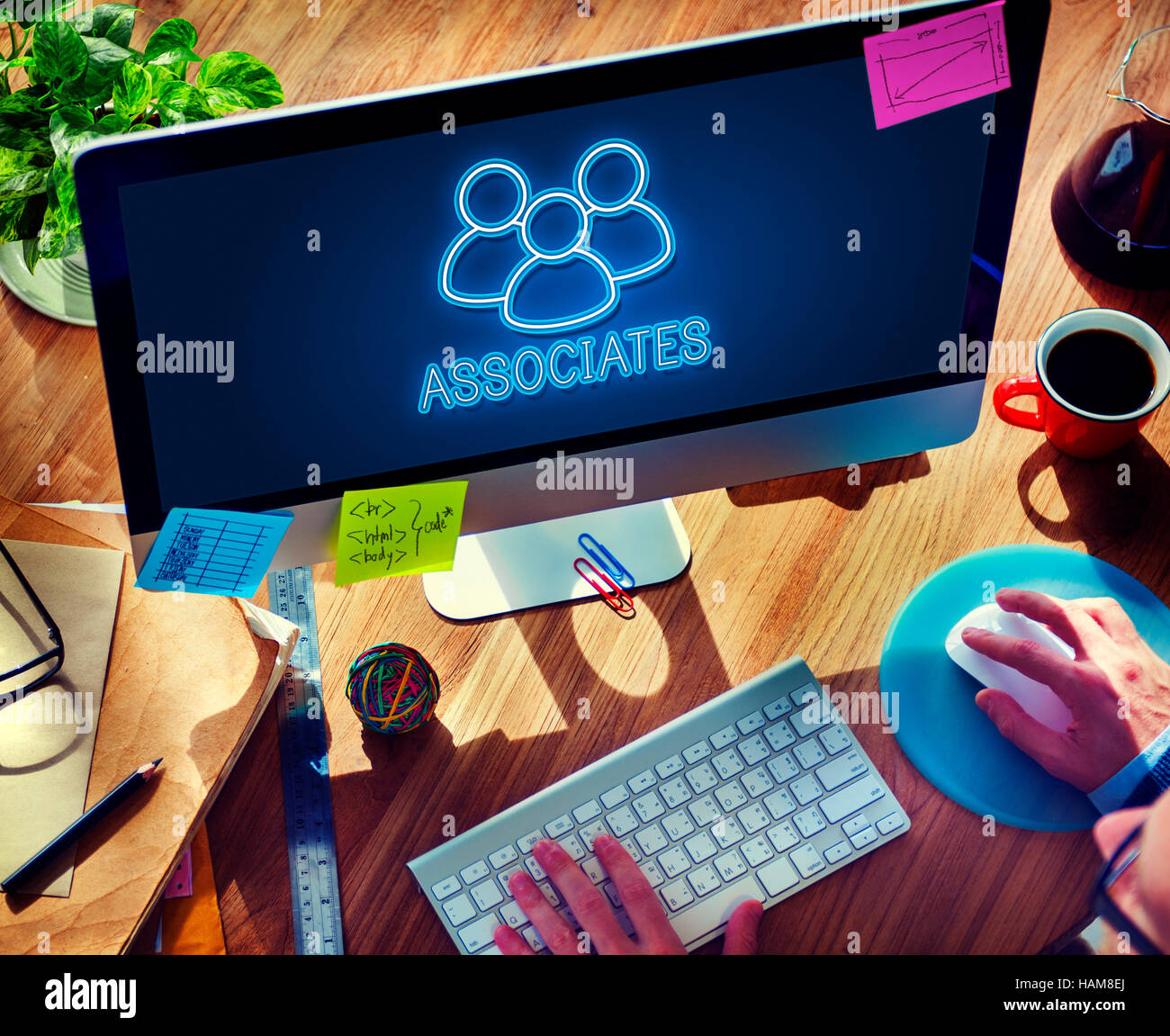 Partnership Teamwork Support Alliance Graphic Concept Stock Photo - Alamy