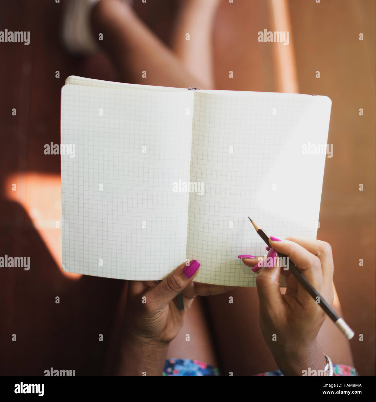 Drawing Writing Pencil Creative Planning Concept Stock Photo - Alamy