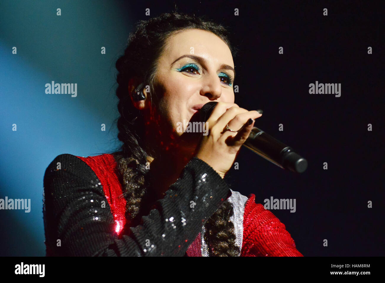 Kiev, Ukraine. 01st Dec, 2016. Ukrainian singer, winner of Eurovision ...