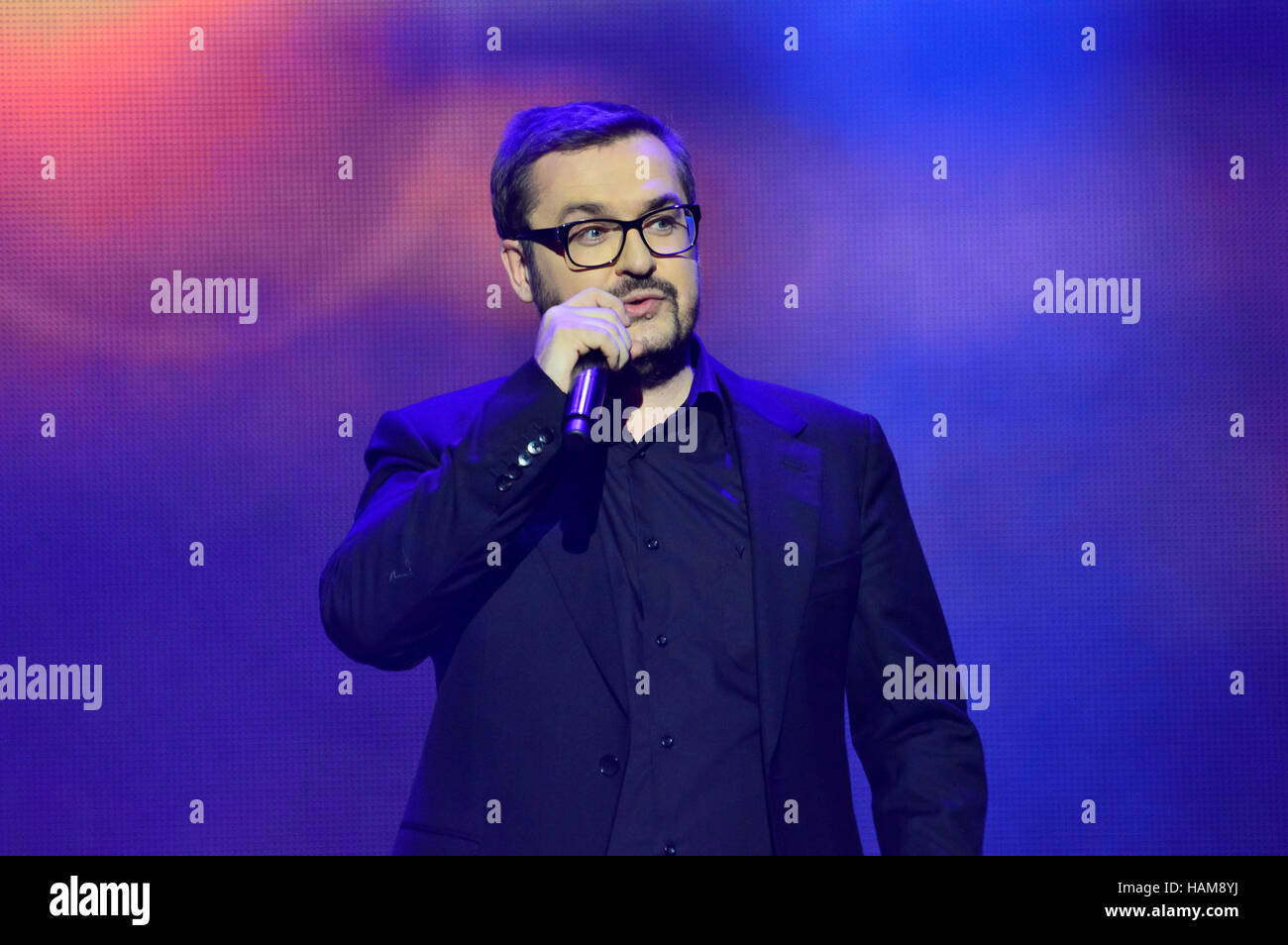 Kiev, Ukraine. 01st Dec, 2016. Ukrainian singer, participant of ...