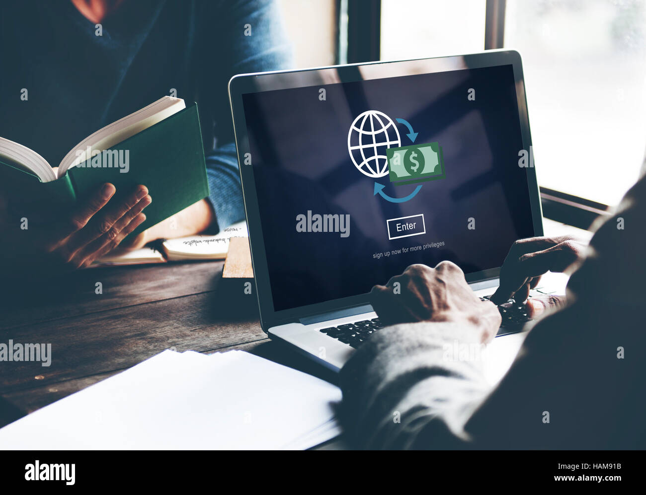 Global Financial Banking Investment Concept Stock Photo - Alamy