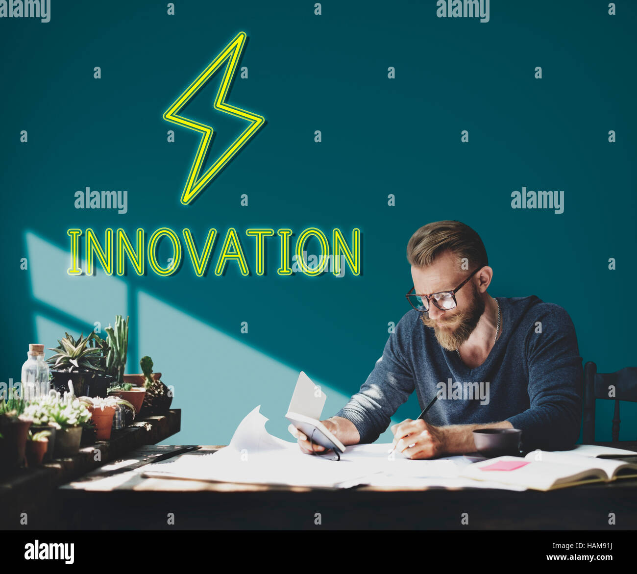 Solution Suggestion Focus Design Concept Stock Photo - Alamy