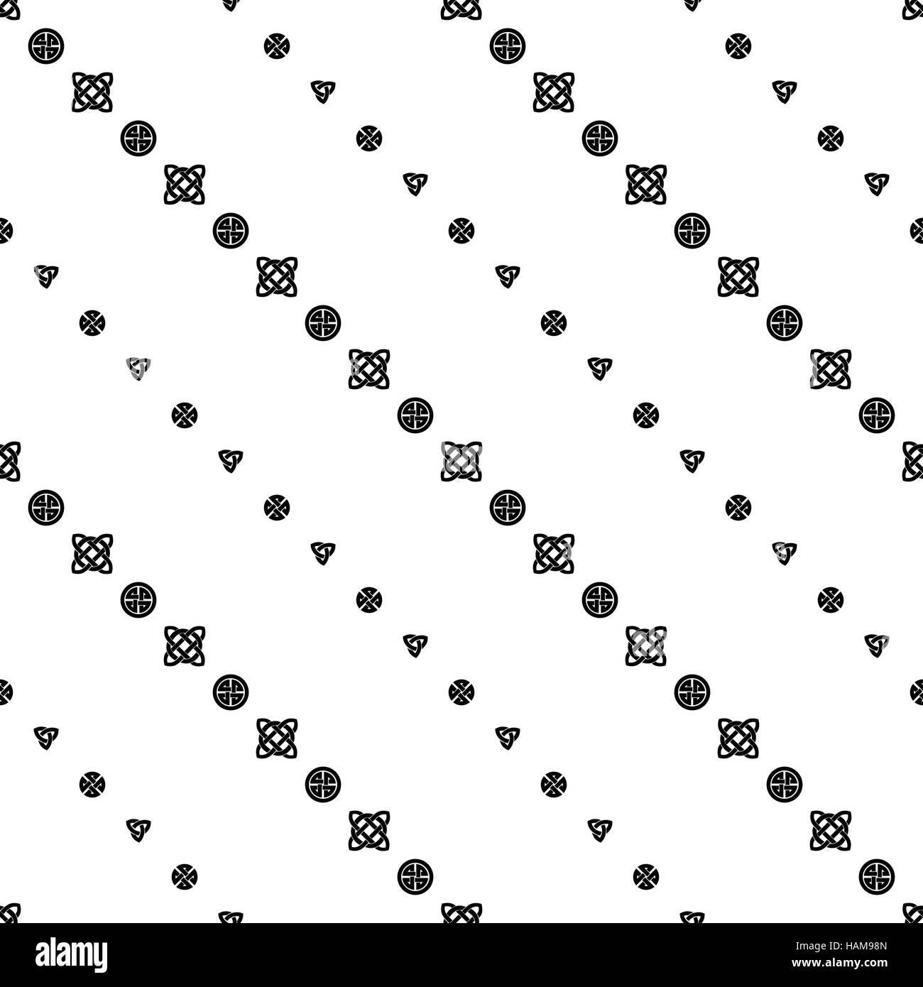 Celtic knot seamless pattern Stock Vector Image & Art - Alamy