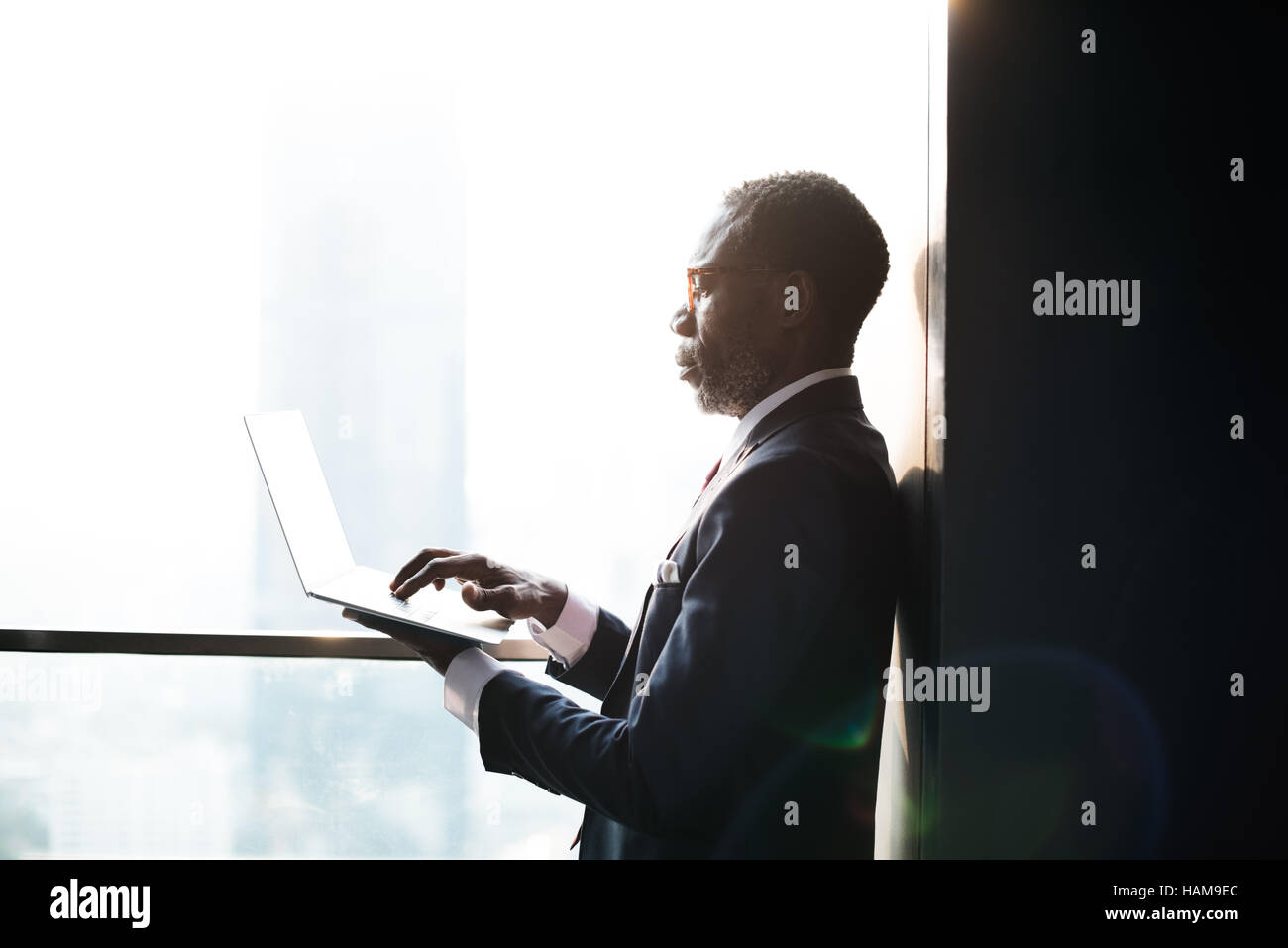 Businessman Enterprize Urban Occupation Man Concept Stock Photo - Alamy