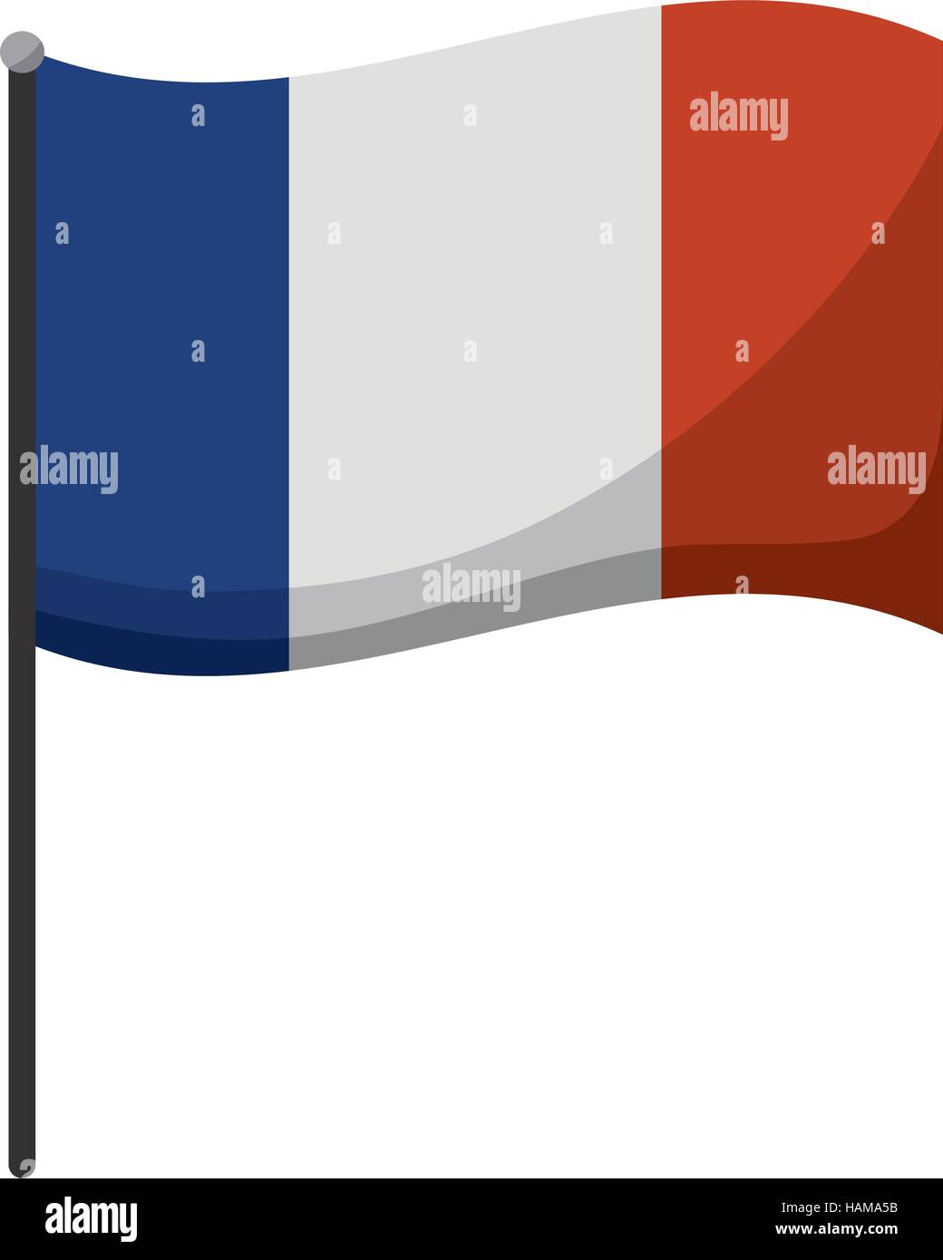 France flag emblem Stock Vector Image & Art - Alamy