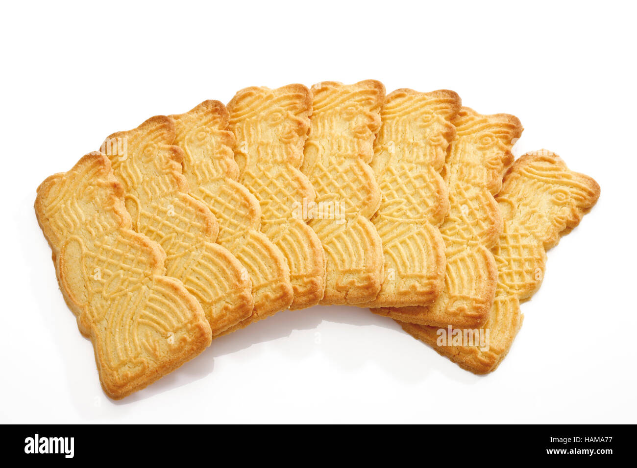 Butter Speculaas shortcrust biscuit Stock Photo - Alamy