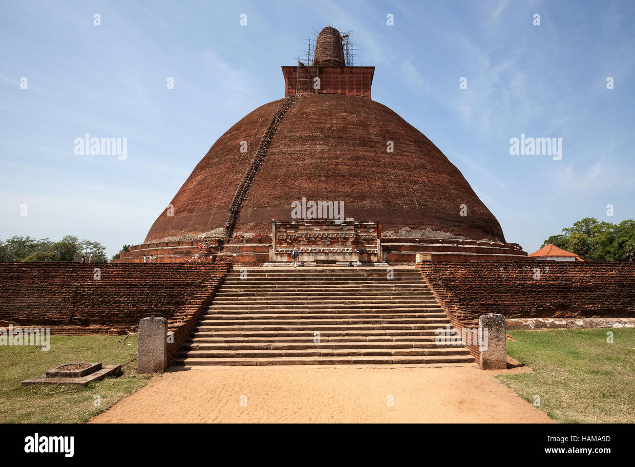 Jetavanaramaya, stupa, Sacred City of Anuradhapura, North Central ...