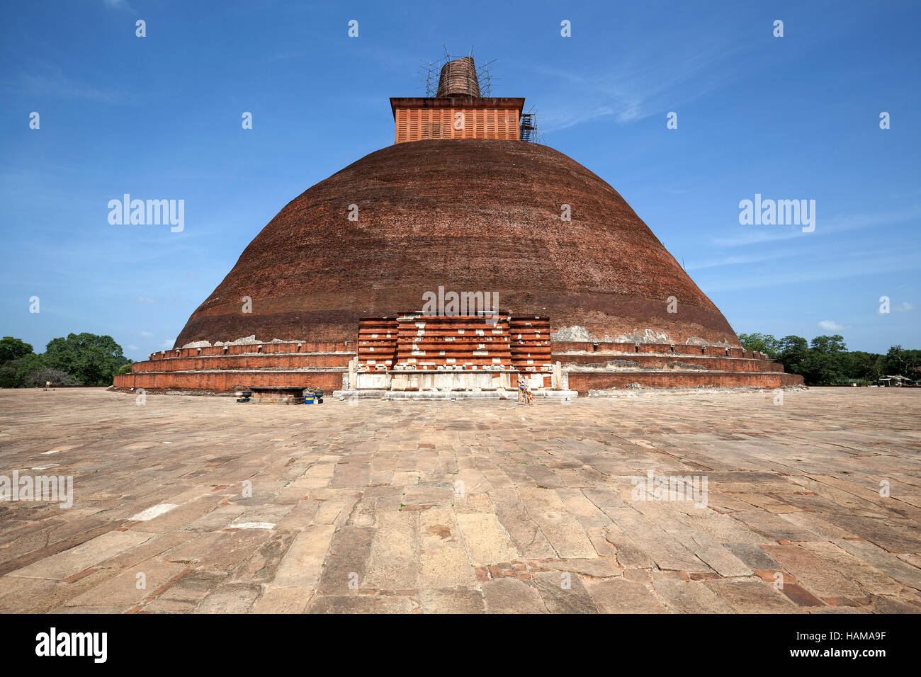 Jetavanaramaya, stupa, Sacred City of Anuradhapura, North Central ...