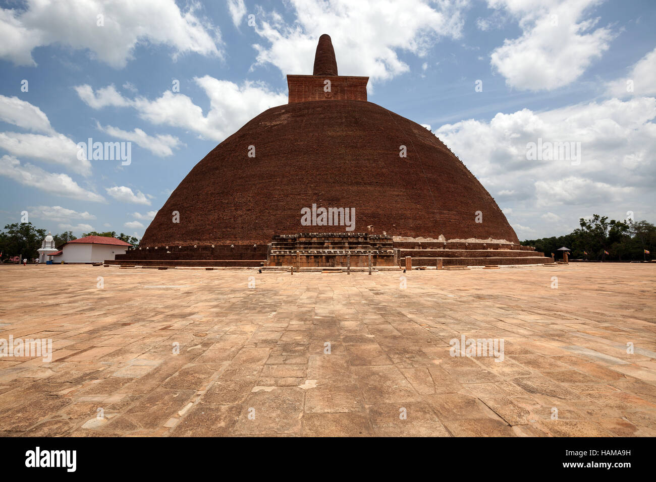 Abhayagiri Dagoba, stupa, Sacred City of Anuradhapura, North Central ...