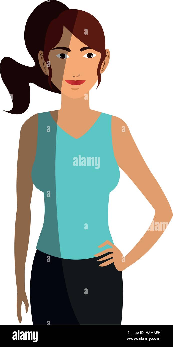 Isolated woman cartoon design Stock Vector Image & Art - Alamy