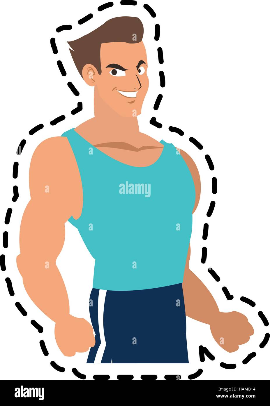 Isolated man cartoon design Stock Vector Image & Art - Alamy