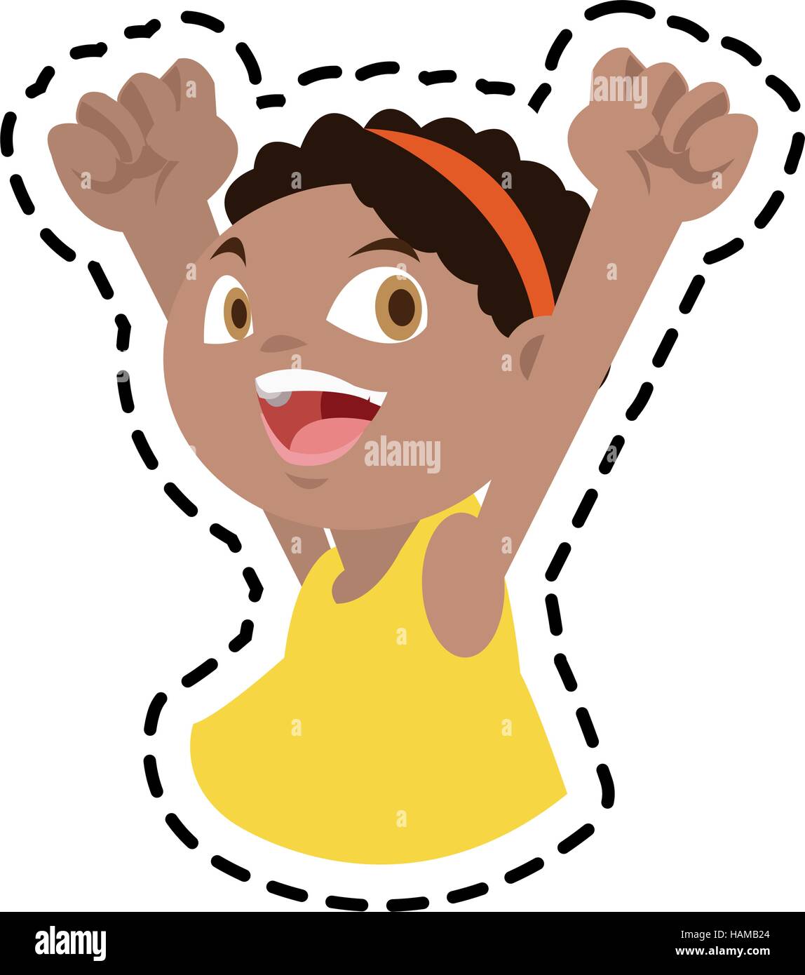 Isolated girl cartoon design Stock Vector Image & Art - Alamy