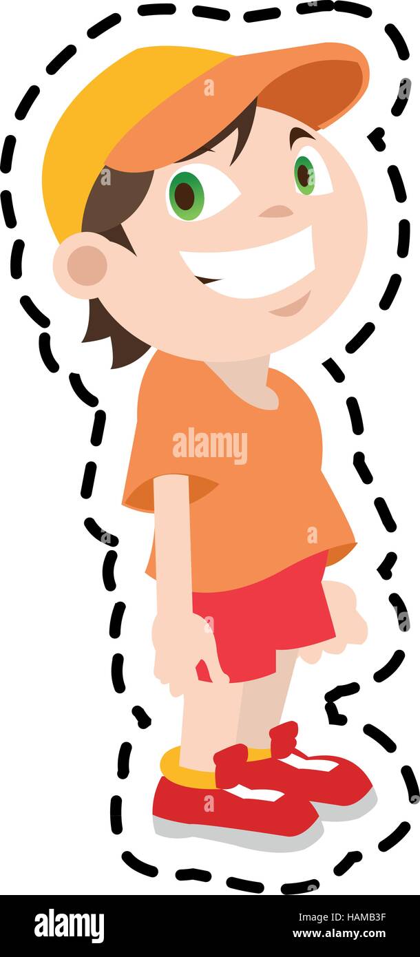 Isolated boy cartoon design Stock Vector Image & Art - Alamy
