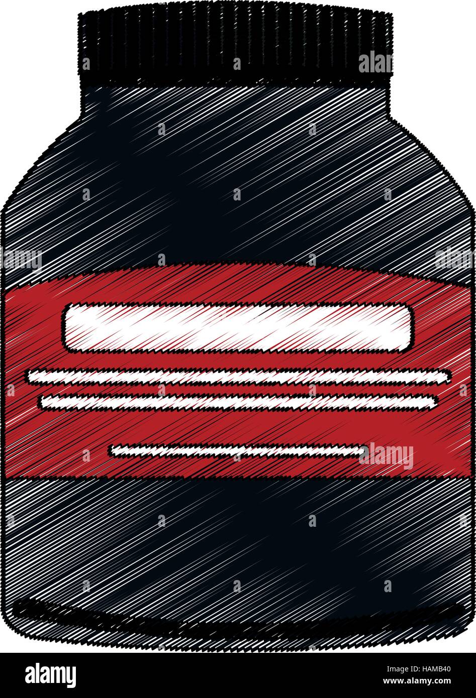 Isolated protein supplement design Stock Vector Image & Art - Alamy