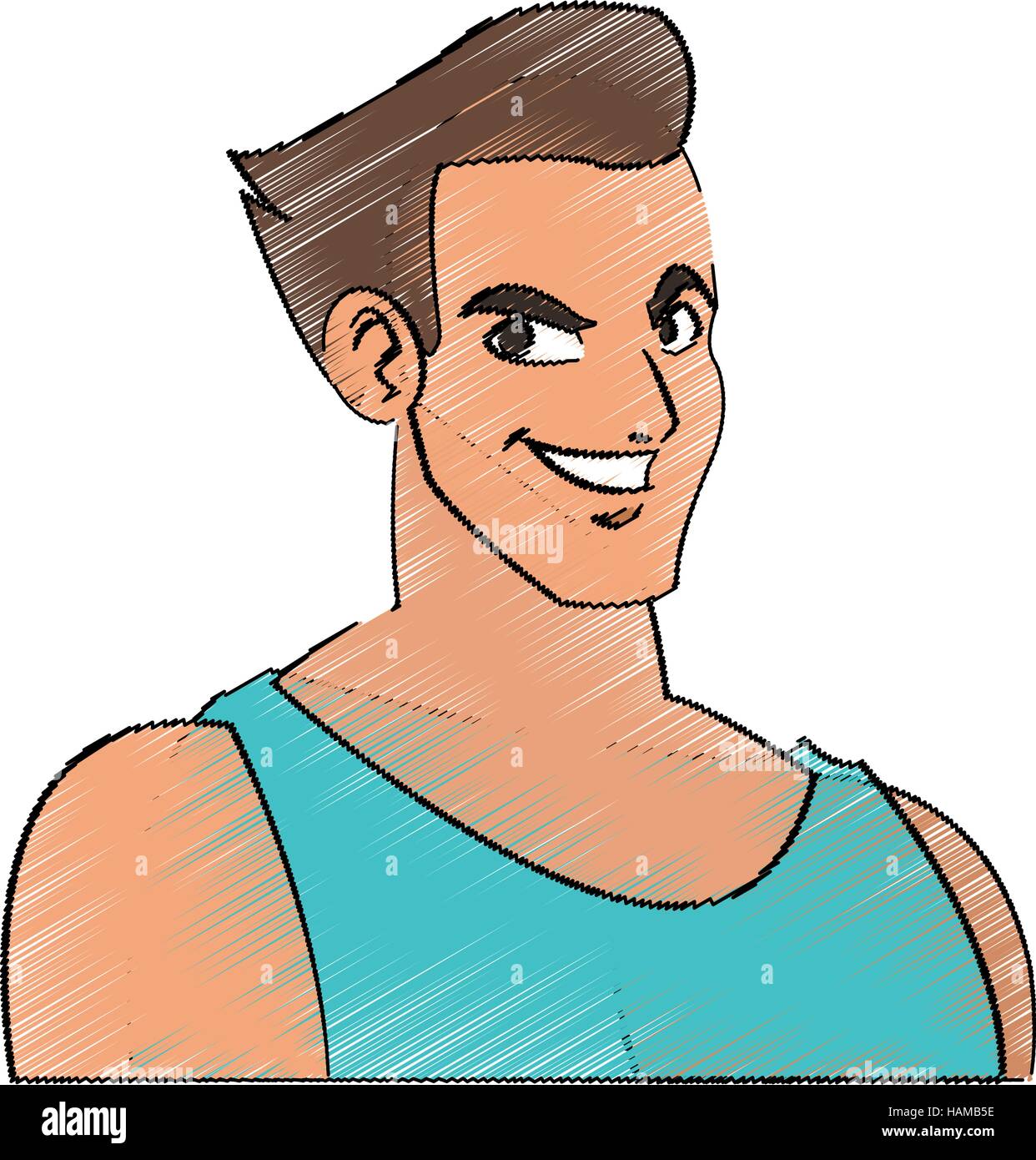 Isolated man cartoon design Stock Vector Image & Art - Alamy