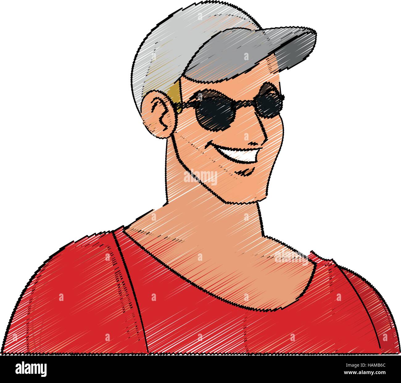 Isolated man cartoon design Stock Vector Image & Art - Alamy