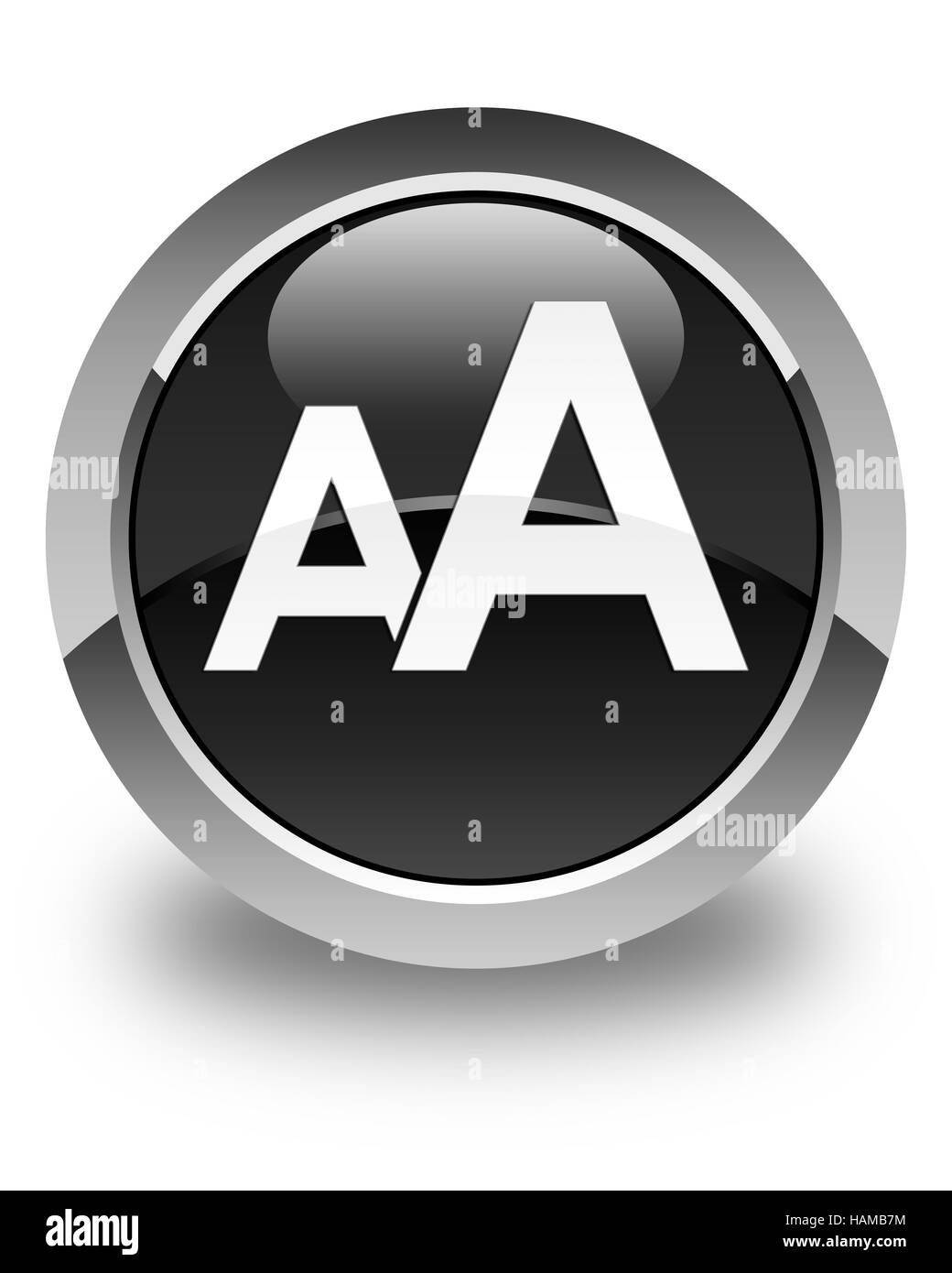 Black font hi-res stock photography and images - Alamy