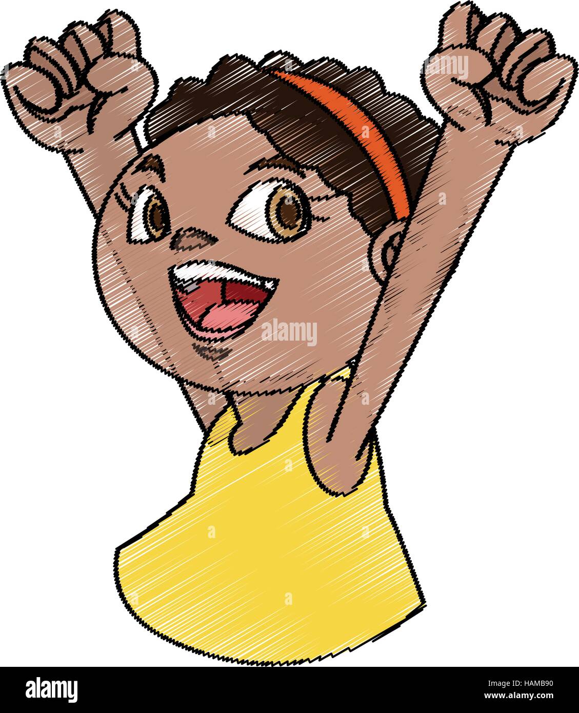 Isolated girl cartoon design Stock Vector Image & Art - Alamy