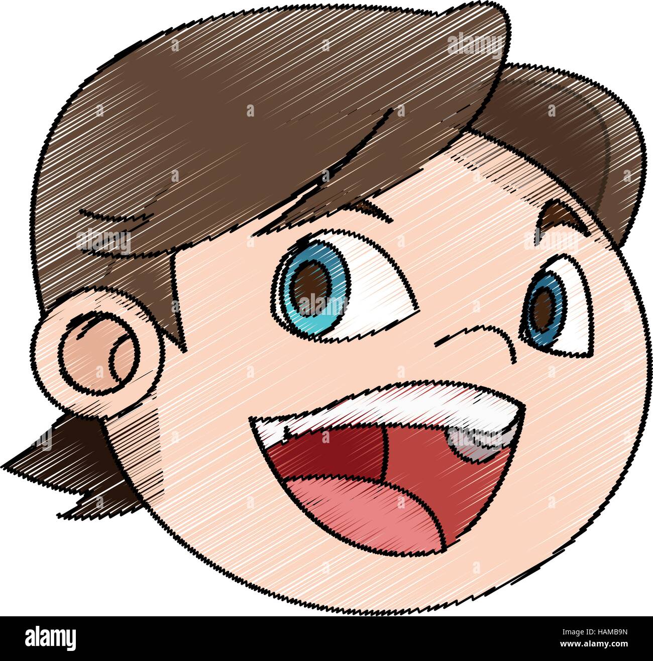 Isolated boy cartoon design Stock Vector Image & Art - Alamy