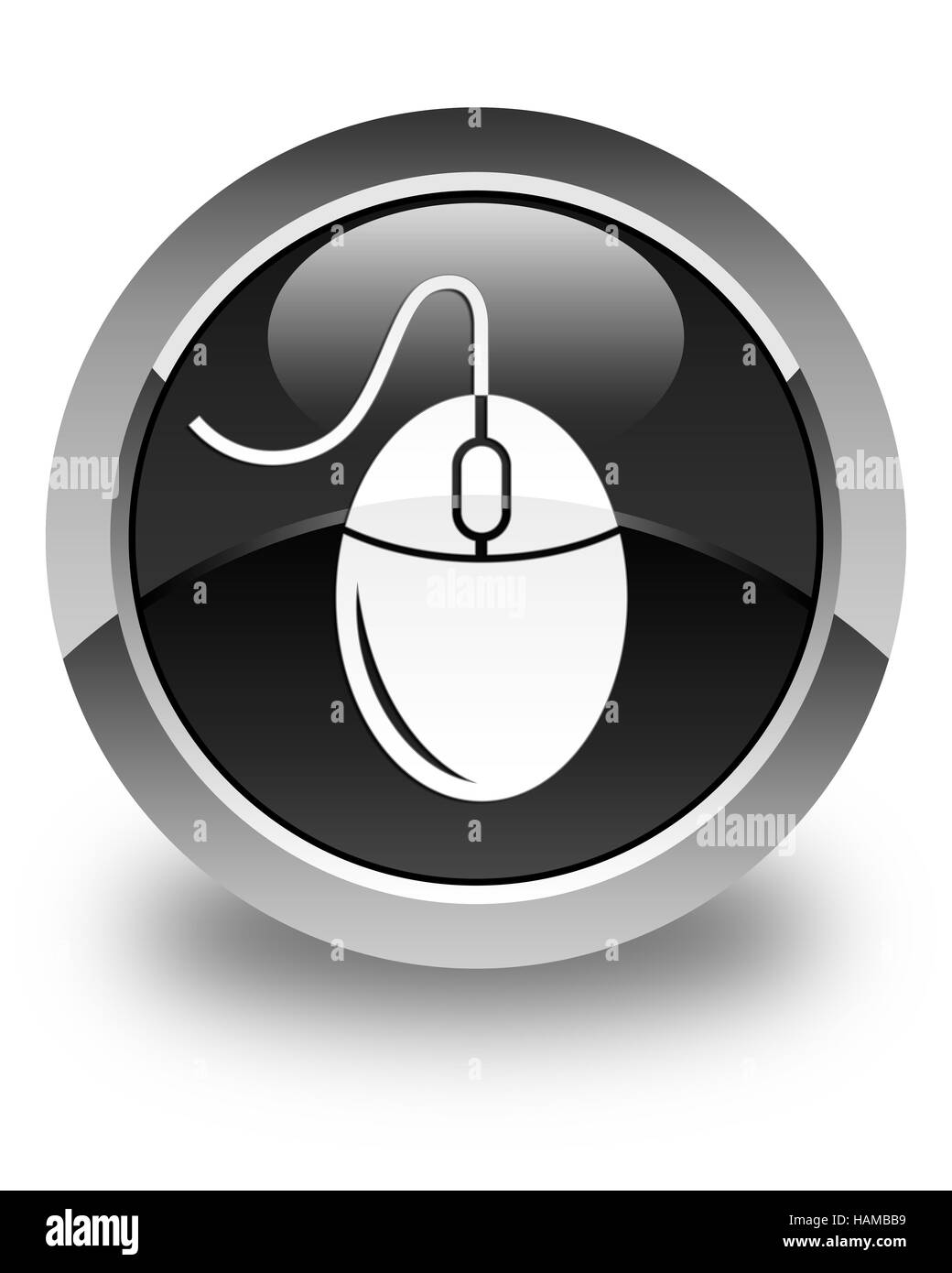 Mouse button Black and White Stock Photos & Images - Alamy