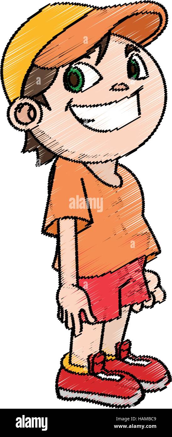 Isolated boy cartoon design Stock Vector Image & Art - Alamy