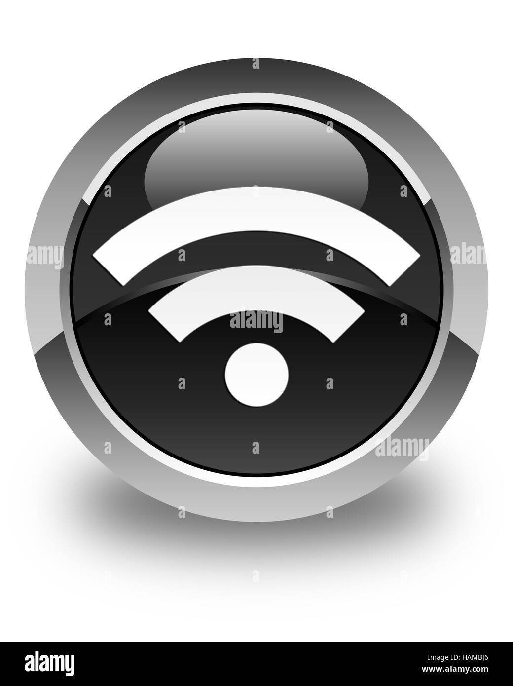 Wifi icon Black and White Stock Photos & Images - Alamy