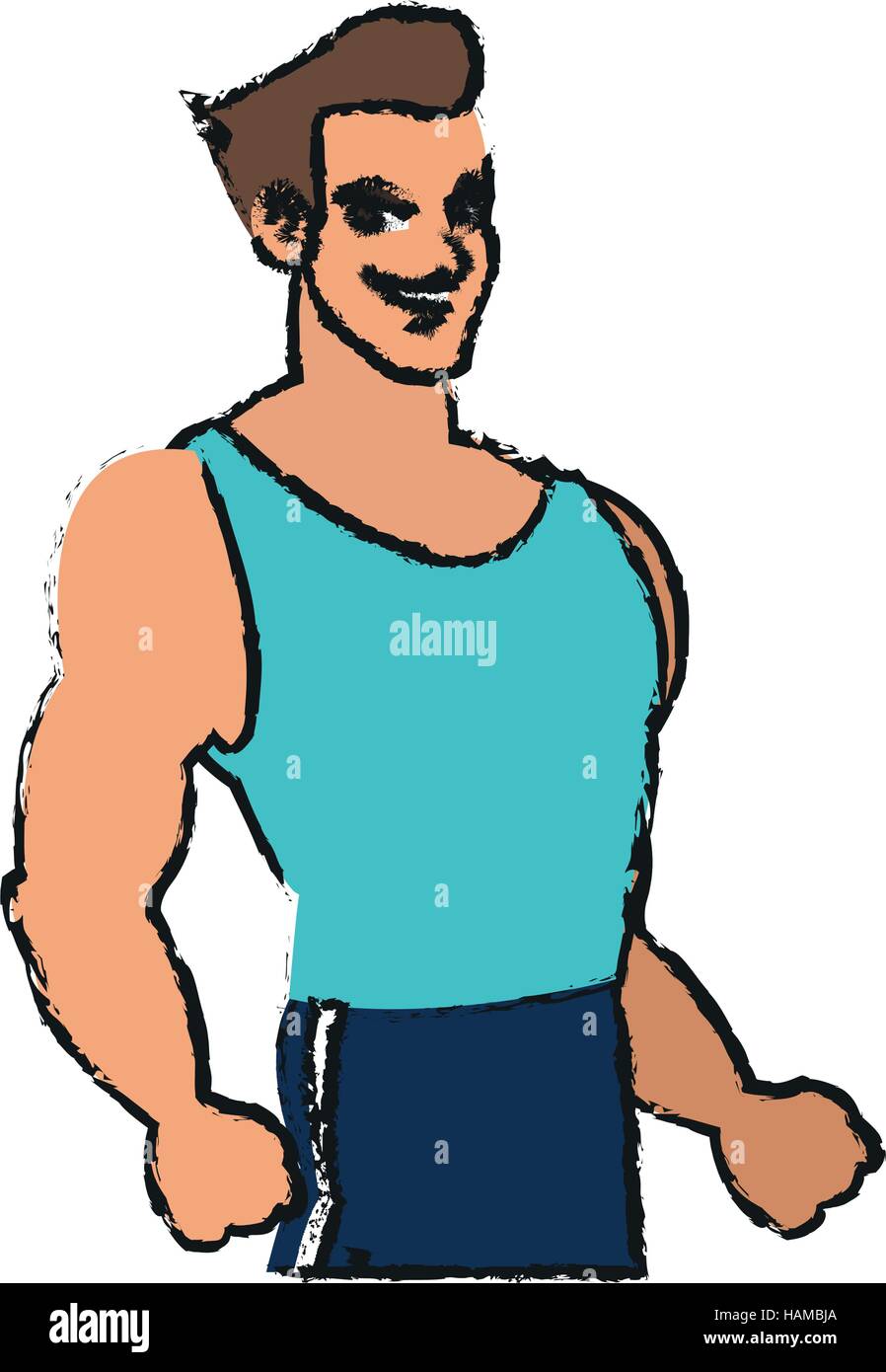 Isolated man cartoon design Stock Vector Image & Art - Alamy