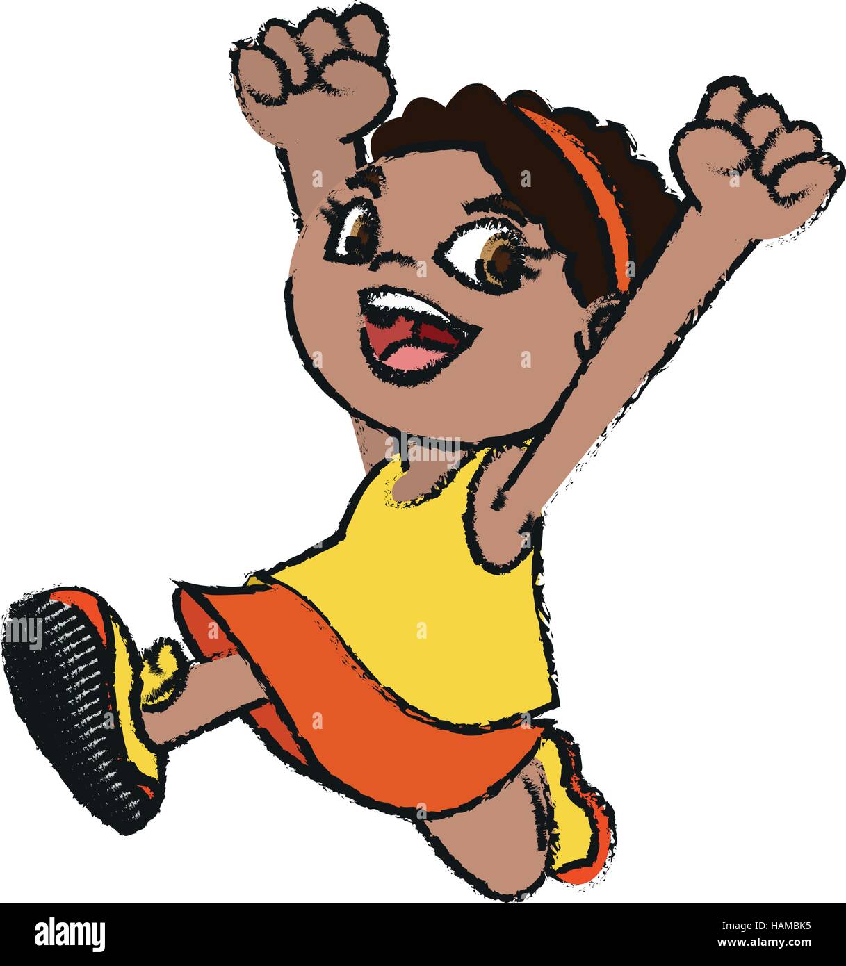 Isolated girl cartoon design Stock Vector Image & Art - Alamy