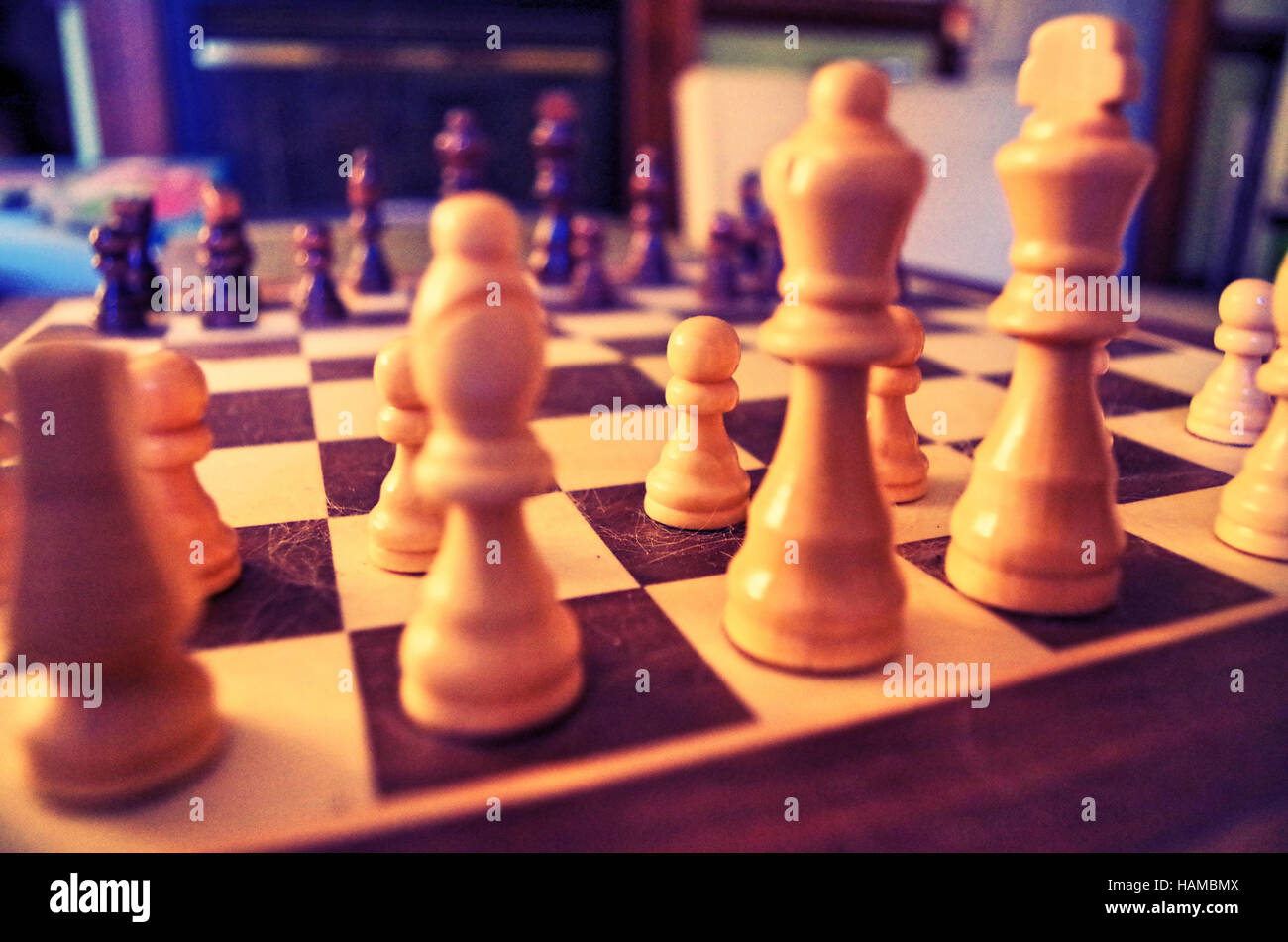 A chess match Stock Photo - Alamy