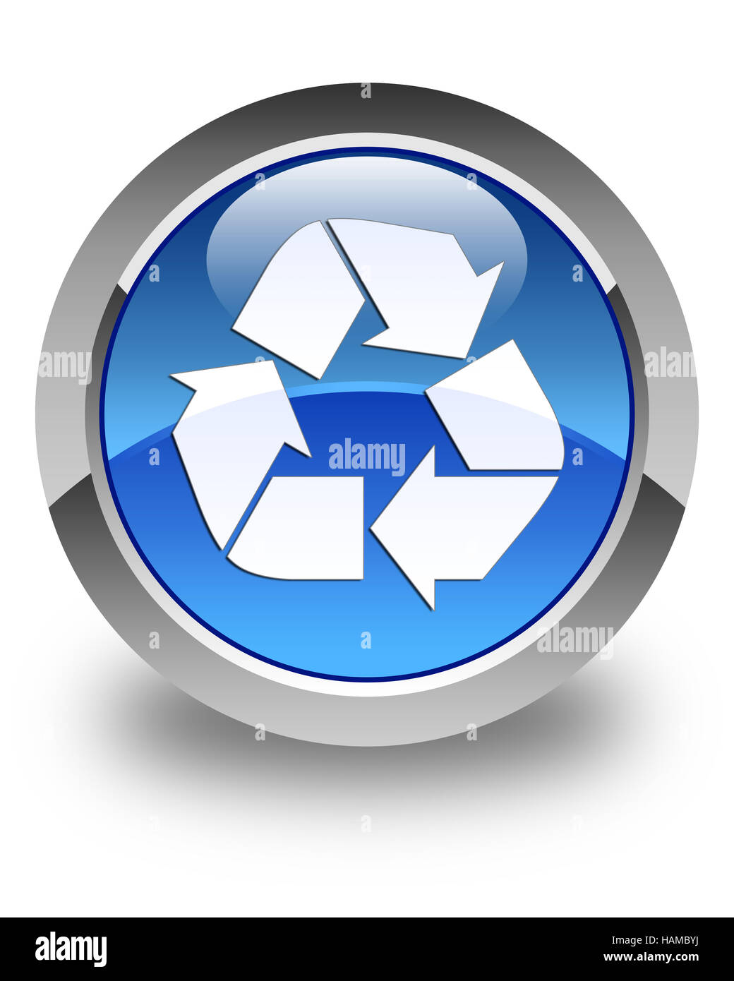 Recycle Logo Blue