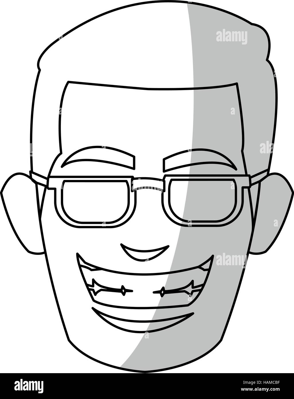 Isolated man cartoon design Stock Vector Image & Art - Alamy