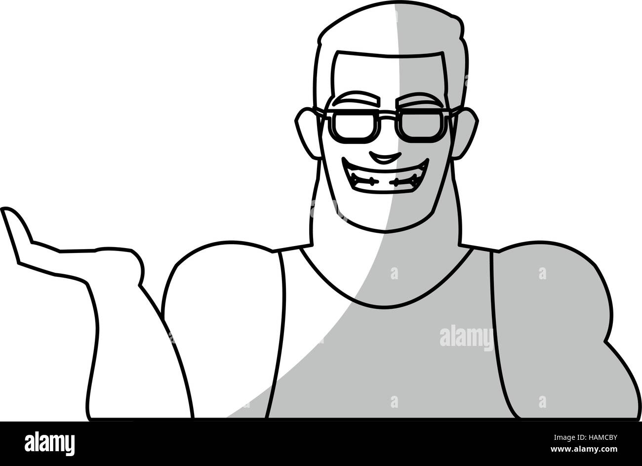 Isolated man cartoon design Stock Vector Image & Art - Alamy