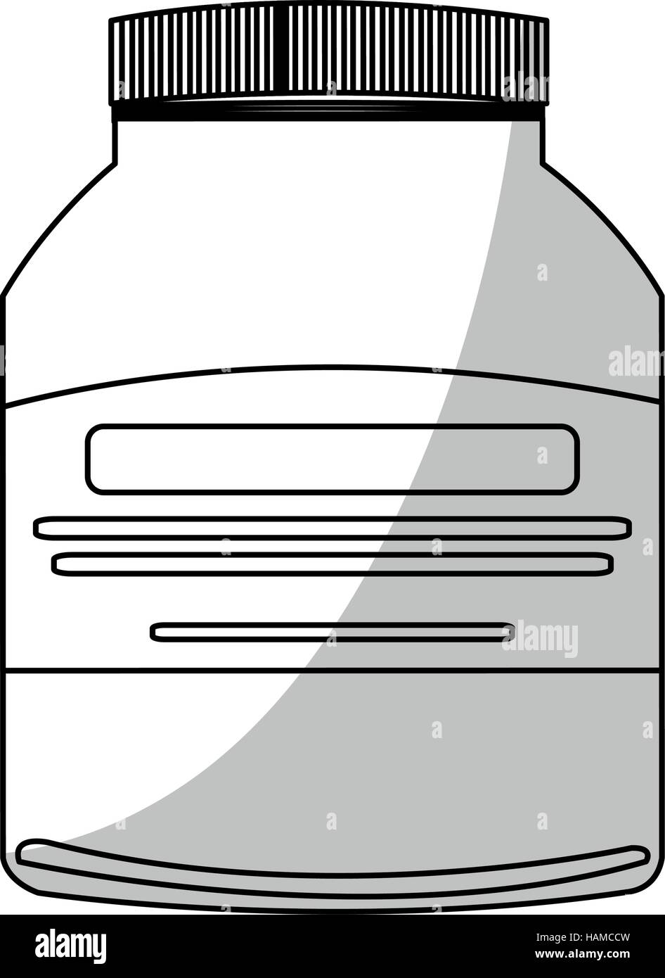 Isolated protein supplement design Stock Vector Image & Art - Alamy