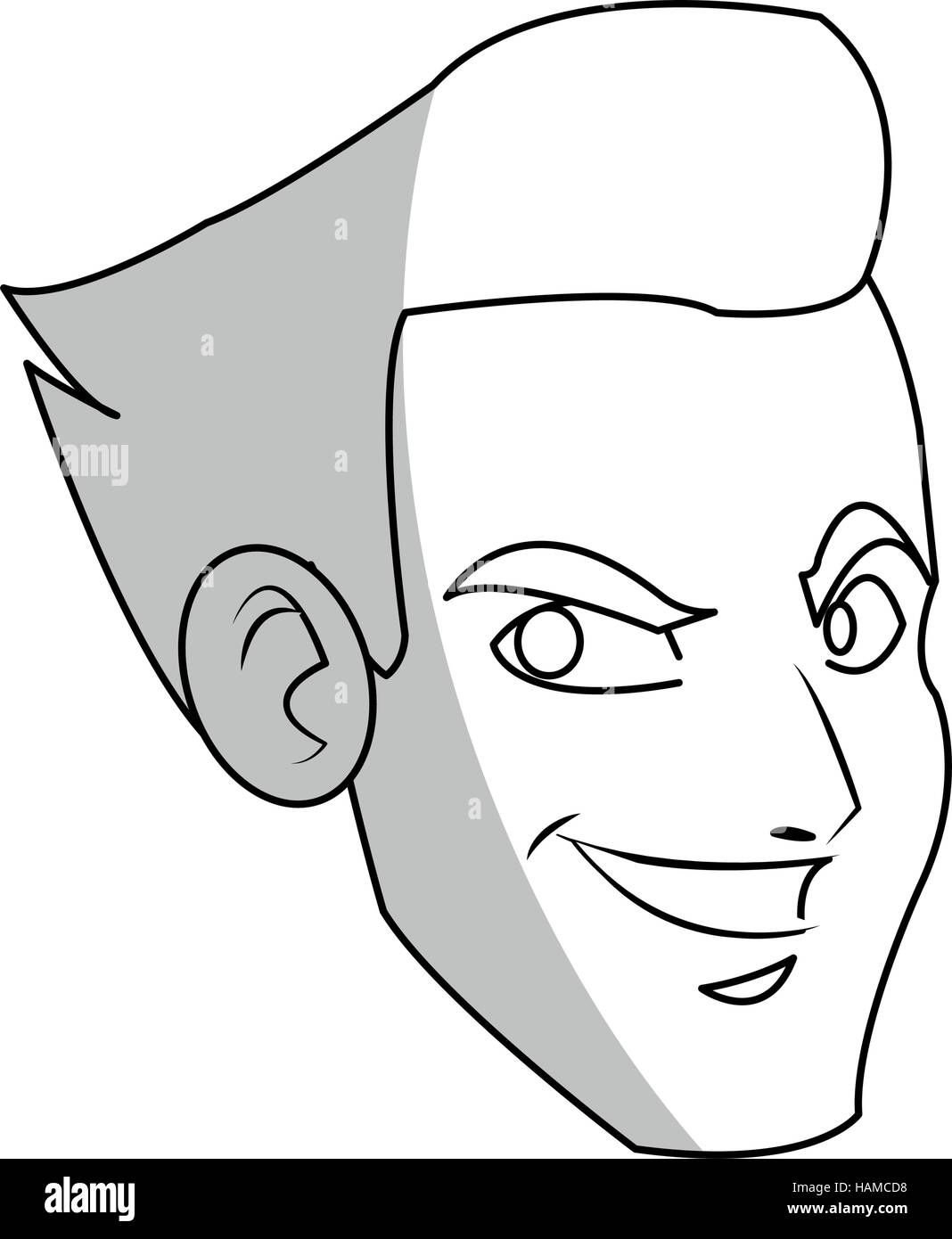 Isolated man cartoon design Stock Vector Image & Art - Alamy