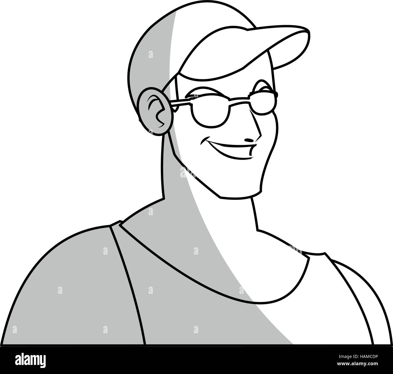 Isolated man cartoon design Stock Vector Image & Art - Alamy