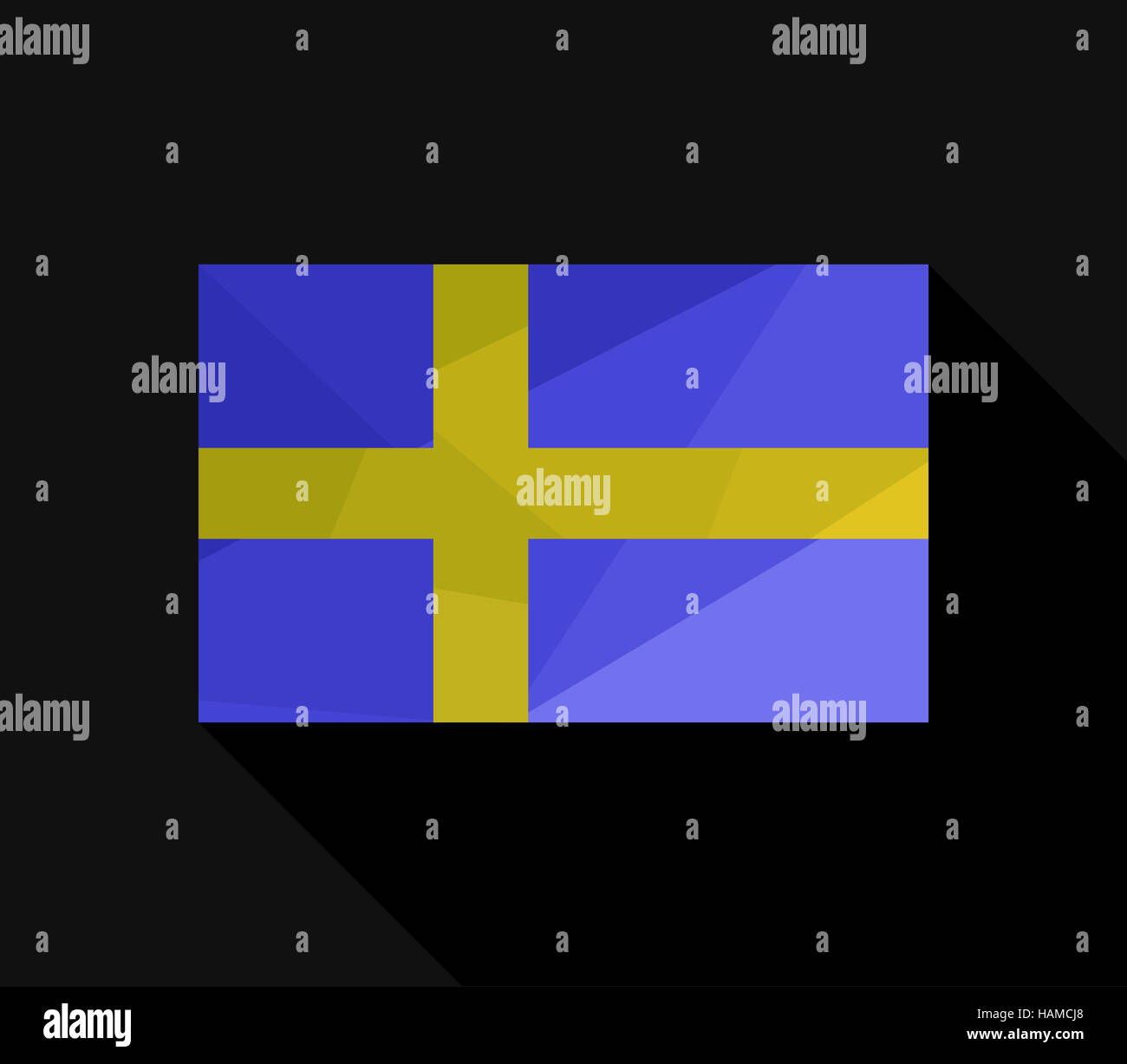 flag of sweden Stock Photo - Alamy
