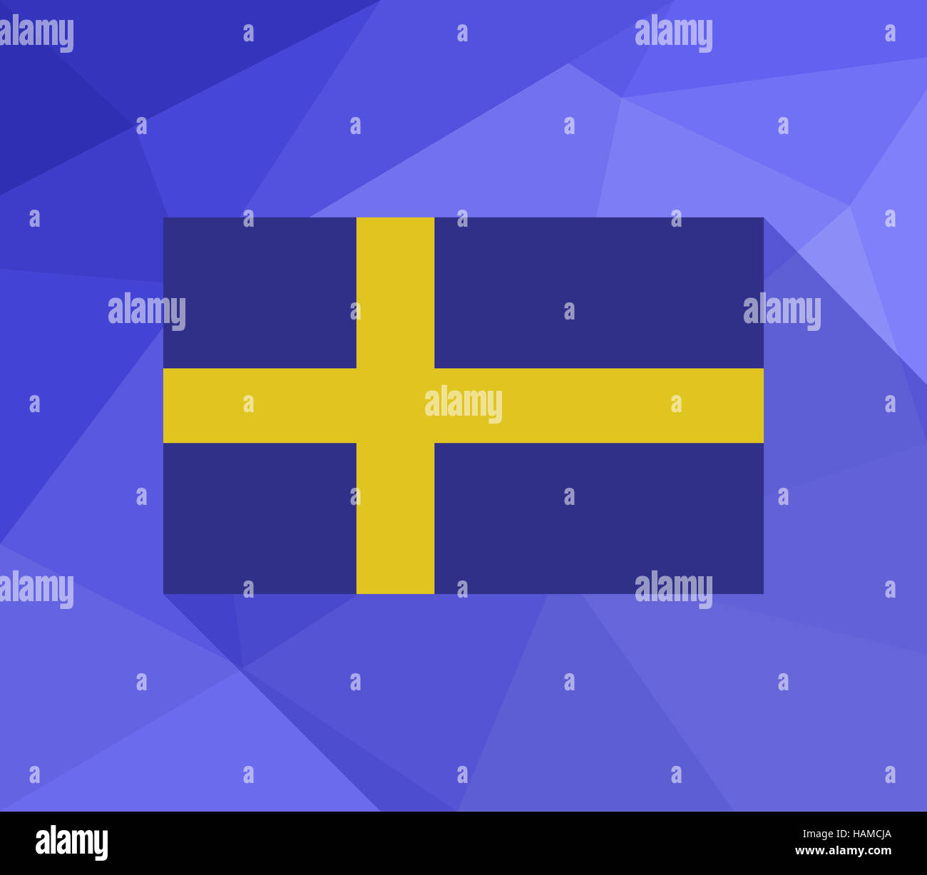 flag of sweden Stock Photo - Alamy