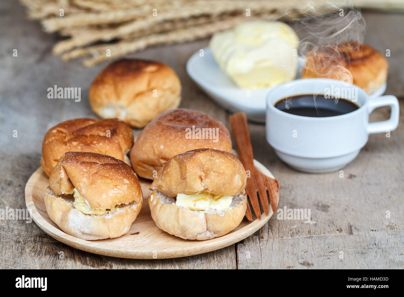 Butter bun hi-res stock photography and images - Alamy