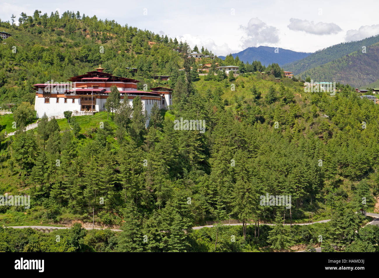 Simtokha Dzong, said to be the oldest dzong in Bhutan Stock Photo - Alamy