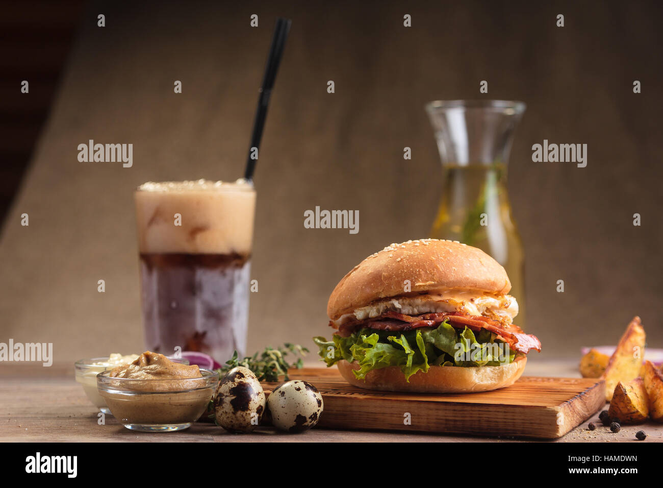 Concept: restaurant menus, healthy eating, homemade, gourmands ...