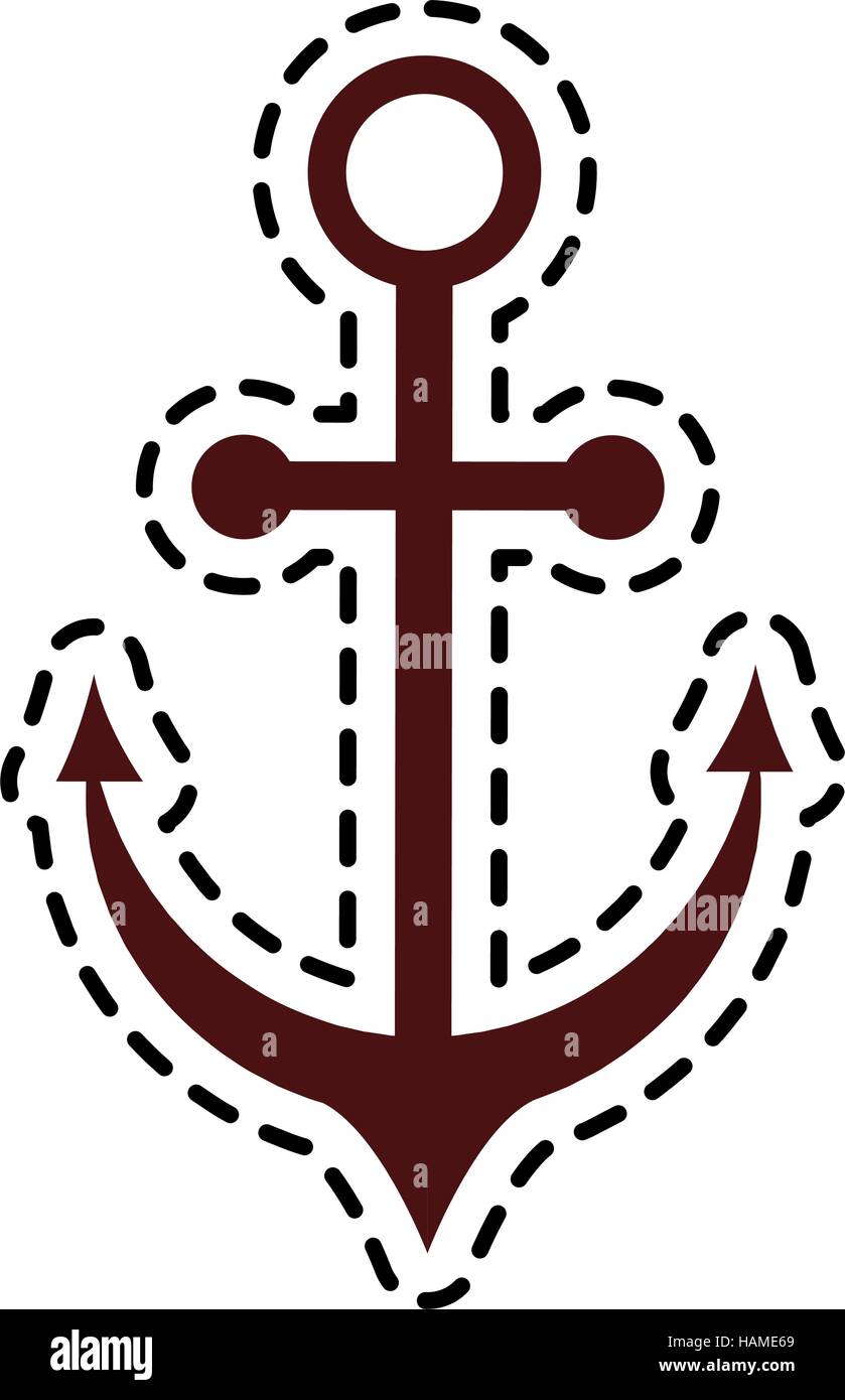 Isolated anchor design Stock Vector Image & Art - Alamy