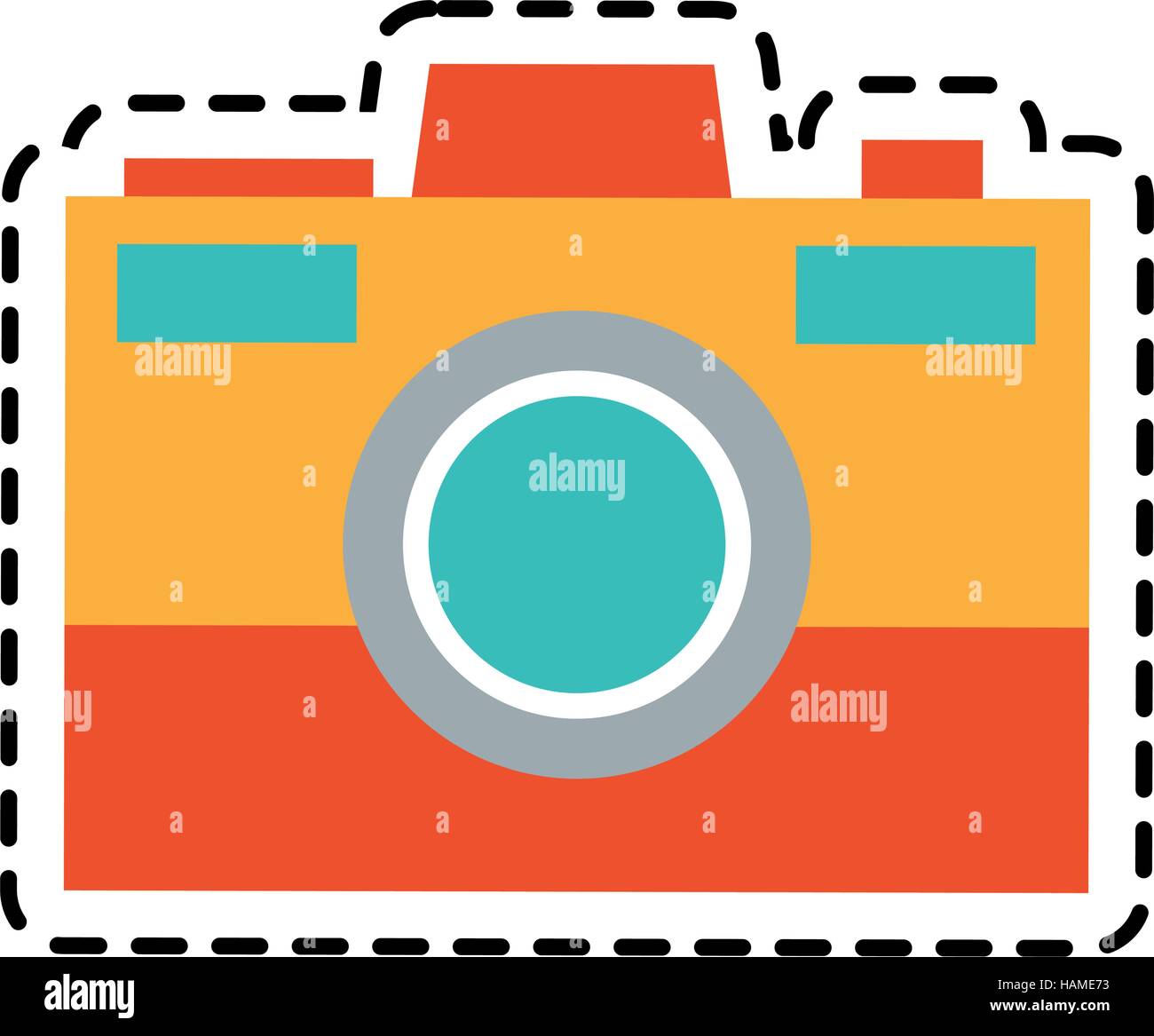 Isolated camera device design Stock Vector Image & Art - Alamy