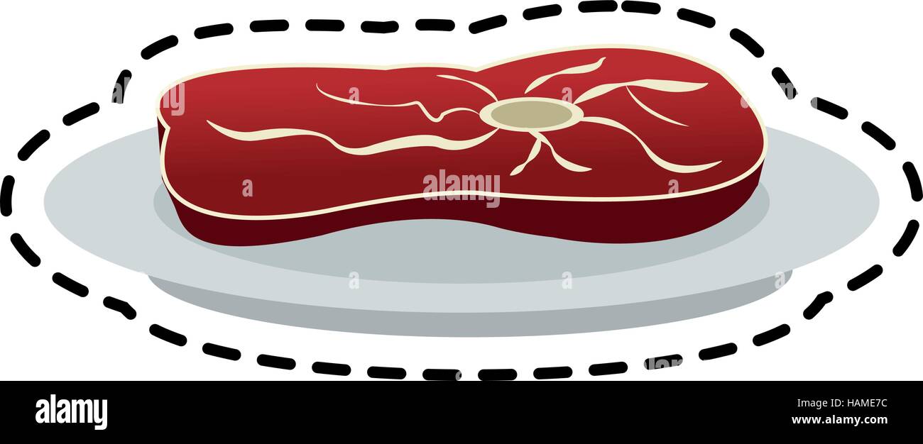 Isolated meat design Stock Vector Image & Art - Alamy